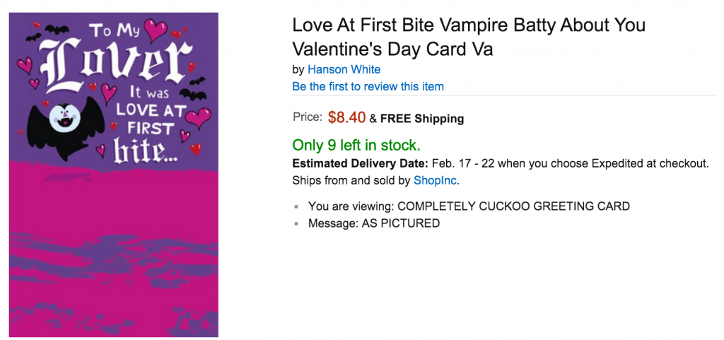 Love Bites: 5 Last Minute Gift Ideas for Your Vampire Valentine – Vamped